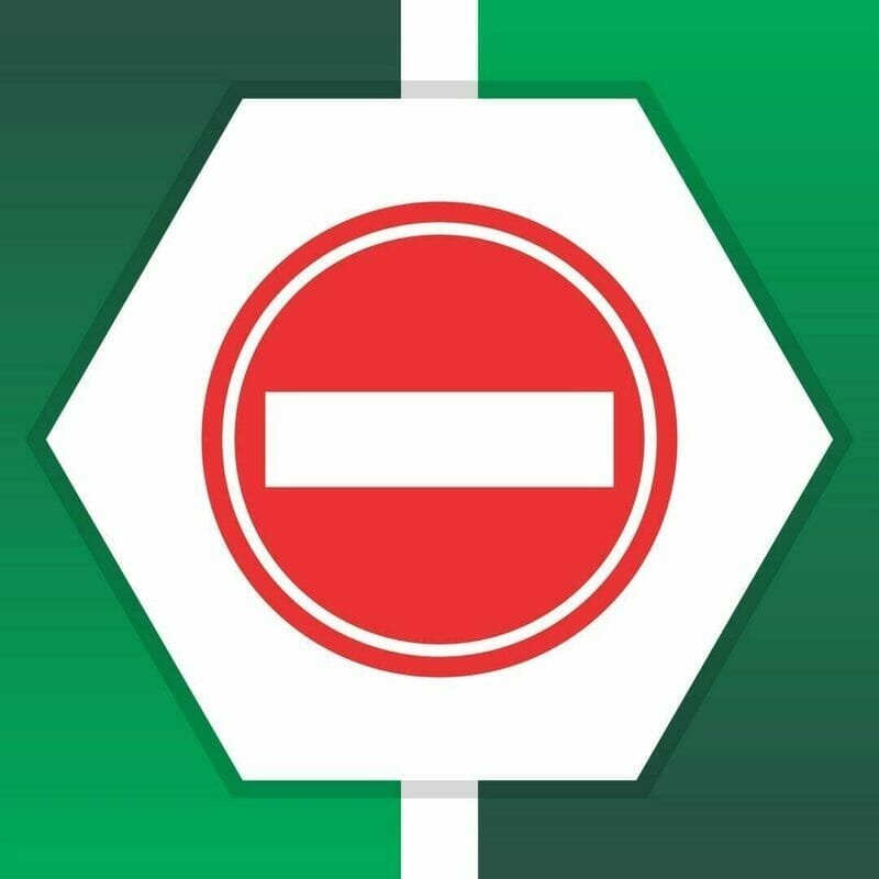 best barrier gate No entry Sign Board tmt TMT Global Oman