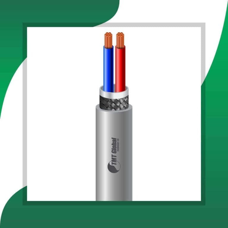 best 2 core BMS cable braid shielded 16 to 24 awg 305m